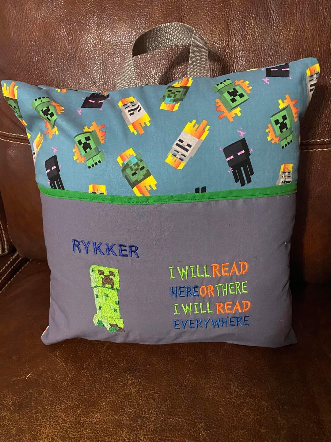 Roblox Personalized Reading Pocket Pillow - Etsy