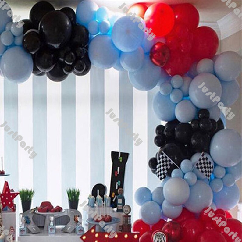 99/146/210pcs Pastel Blue Boy Birthday Balloons Garland DIY - Etsy