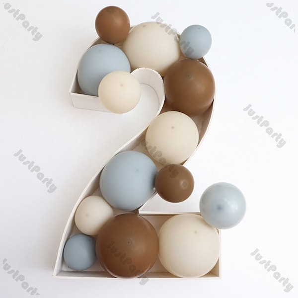 Balloon Number Frame - Etsy