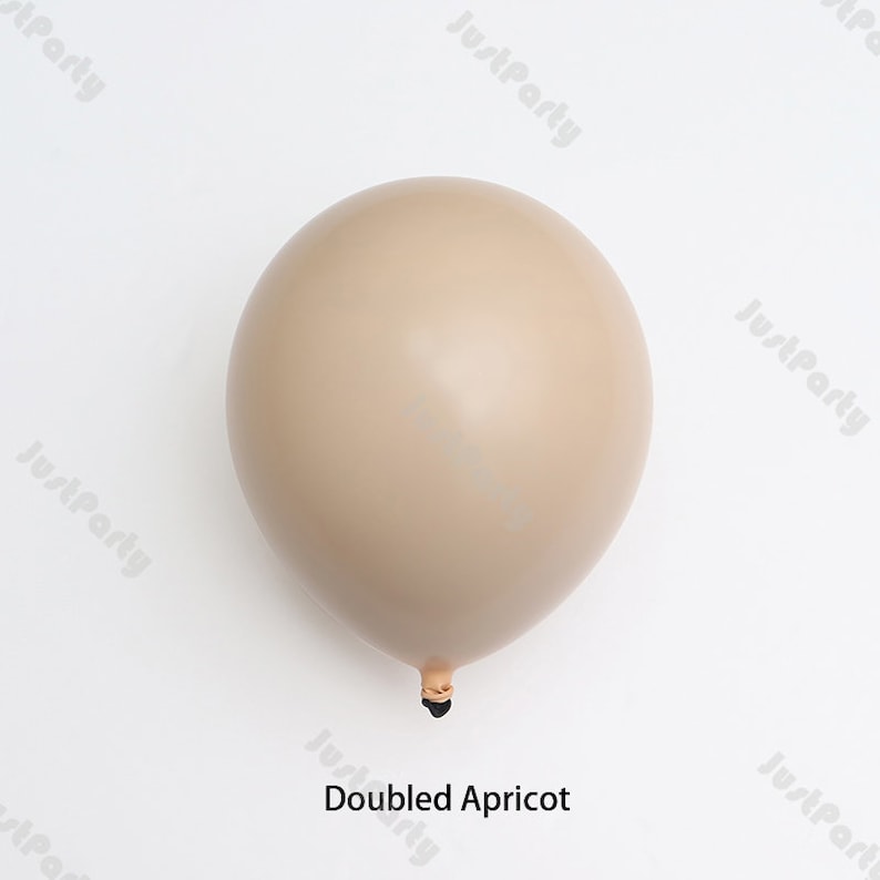 123pcs Doubled Nude and Doubled Apricot Balloon Garland Arch Kit Boho ...