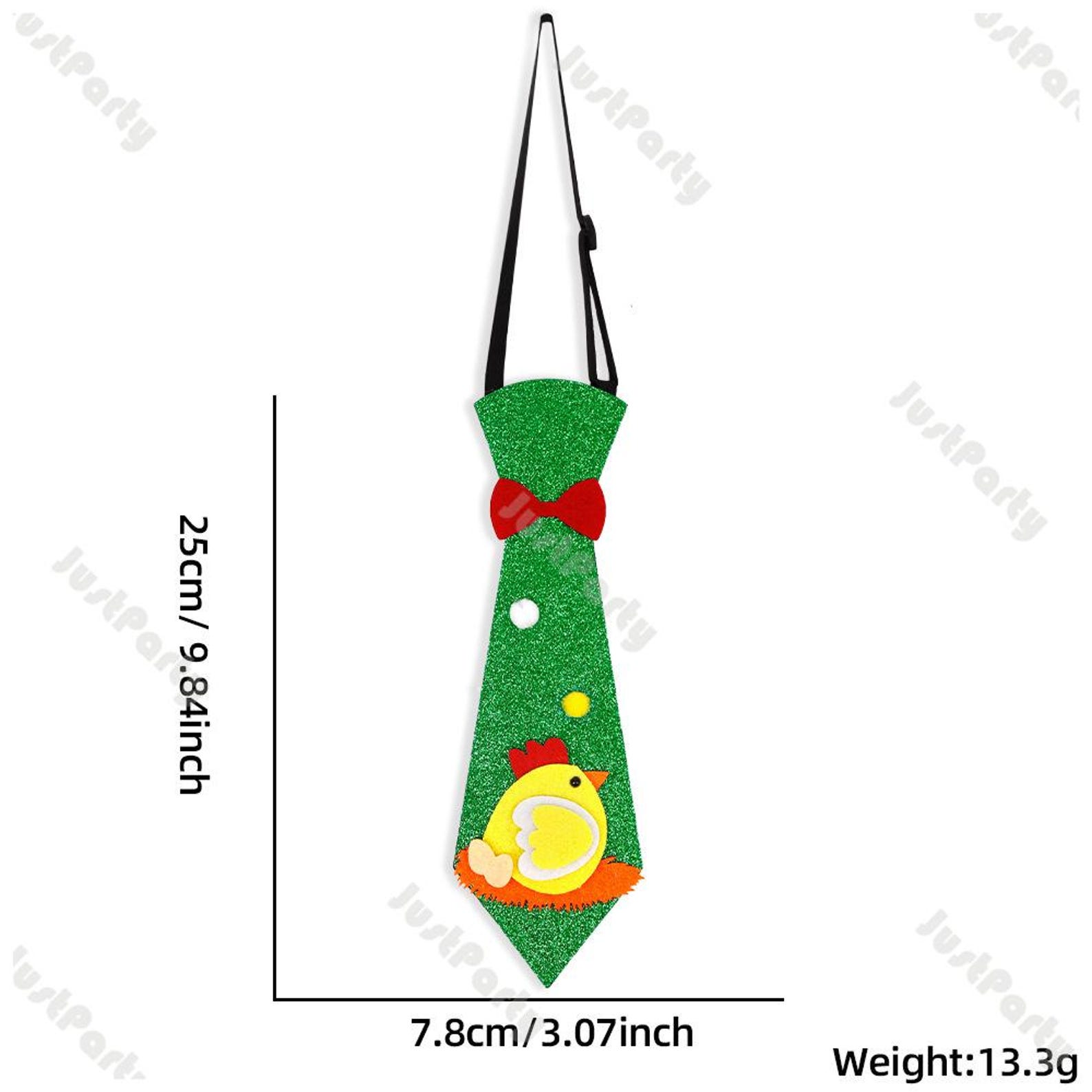 Easter Bunny Necktie Spring Neck Tie for Boys Easter Decorative Tie ...