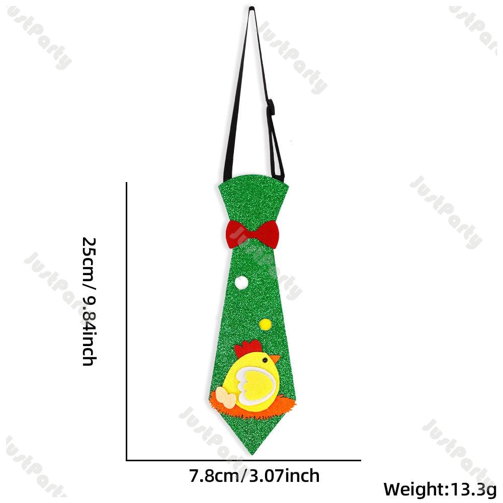 Easter Bunny Necktie Spring Neck Tie for Boys Easter Decorative Tie ...