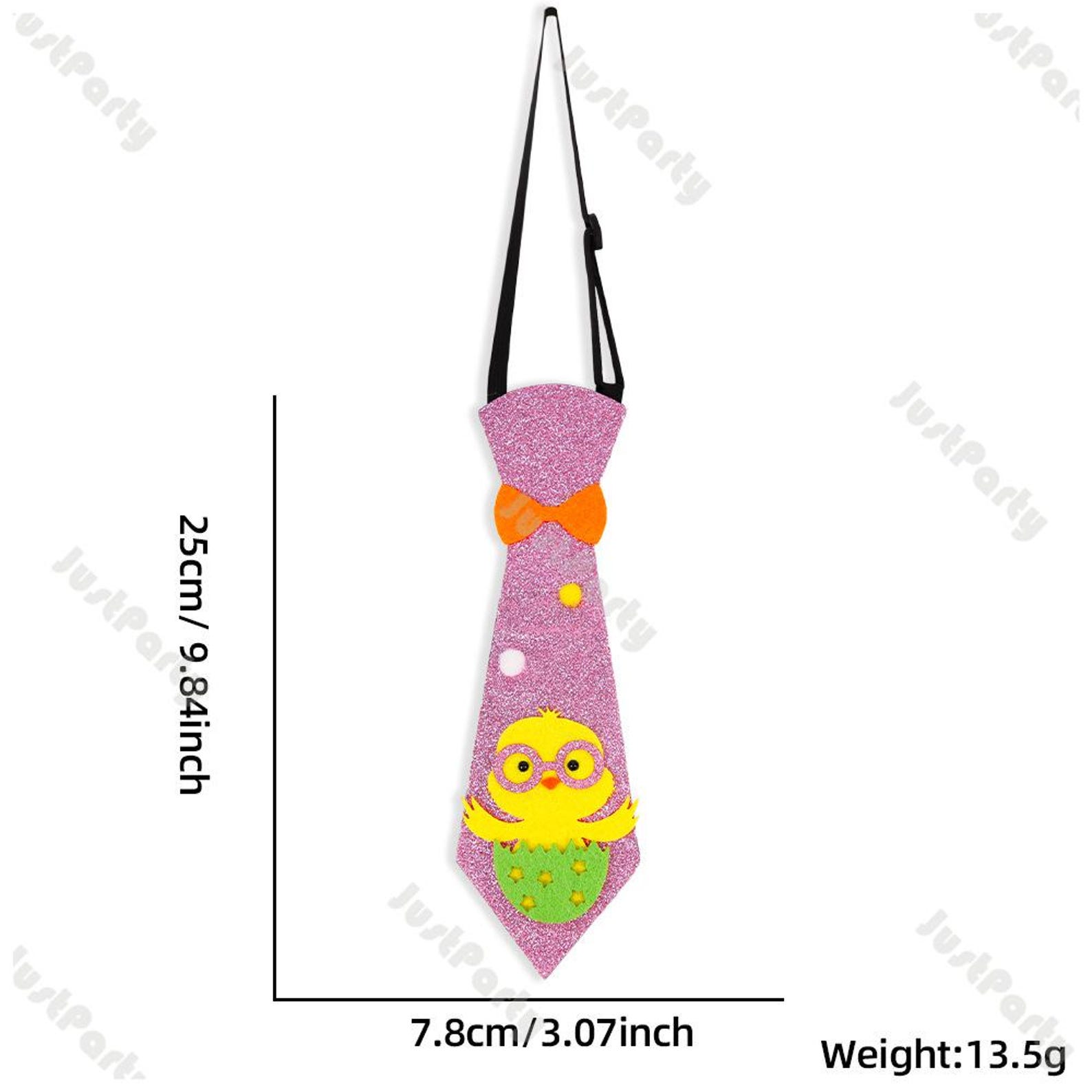 Easter Bunny Necktie Spring Neck Tie for Boys Easter Decorative Tie ...