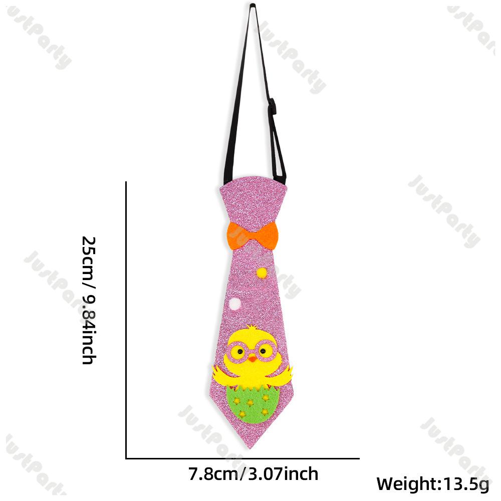 Easter Bunny Necktie Spring Neck Tie for Boys Easter Decorative Tie ...