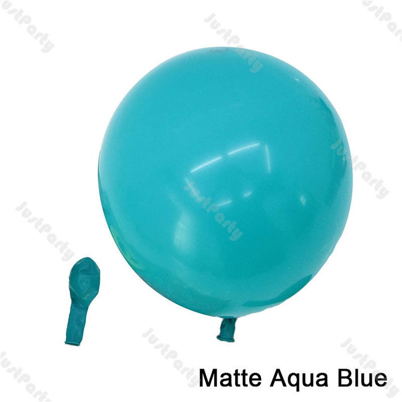 149pcs Matte Aqua Blue Lilac Purple Balloons Garland Arch Kit Kids 1st ...