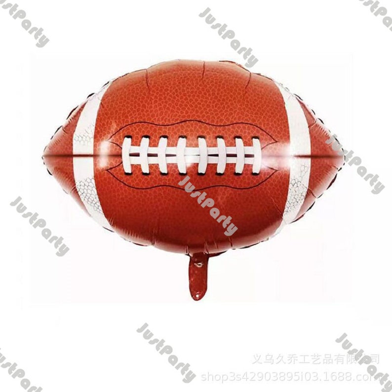 124pcs Rugby Theme Balloon Garland Doubled Blue White Silver - Etsy