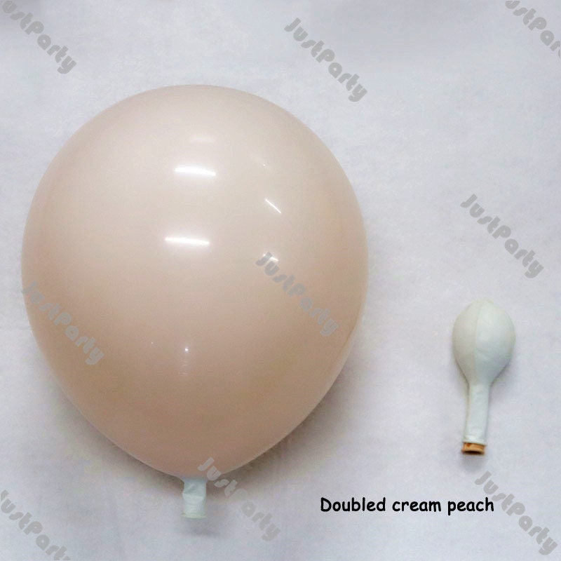162pcs Brown Doubled Apricot Blush Beige Balloons Garland Arch - Etsy