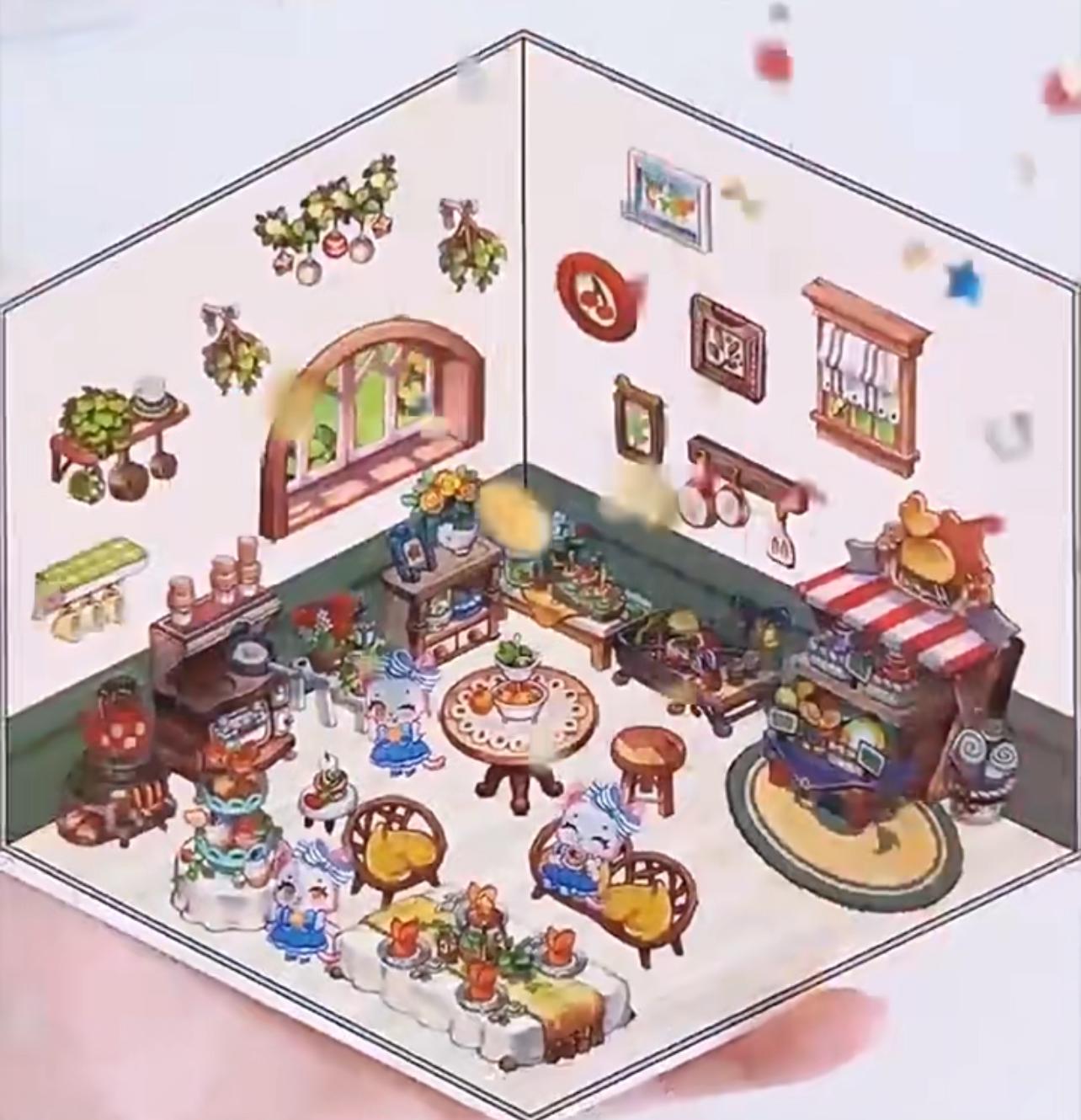 Party DIY Tiny 3D Sticker Kit Designed for Building Miniature Worlds ...