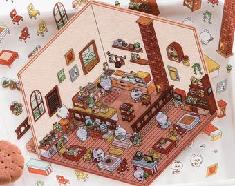 365 Days Shop - 3D Scene Stickers | DIY Mini Room Strickers ...