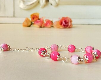 Red Jade Bracelet - Etsy