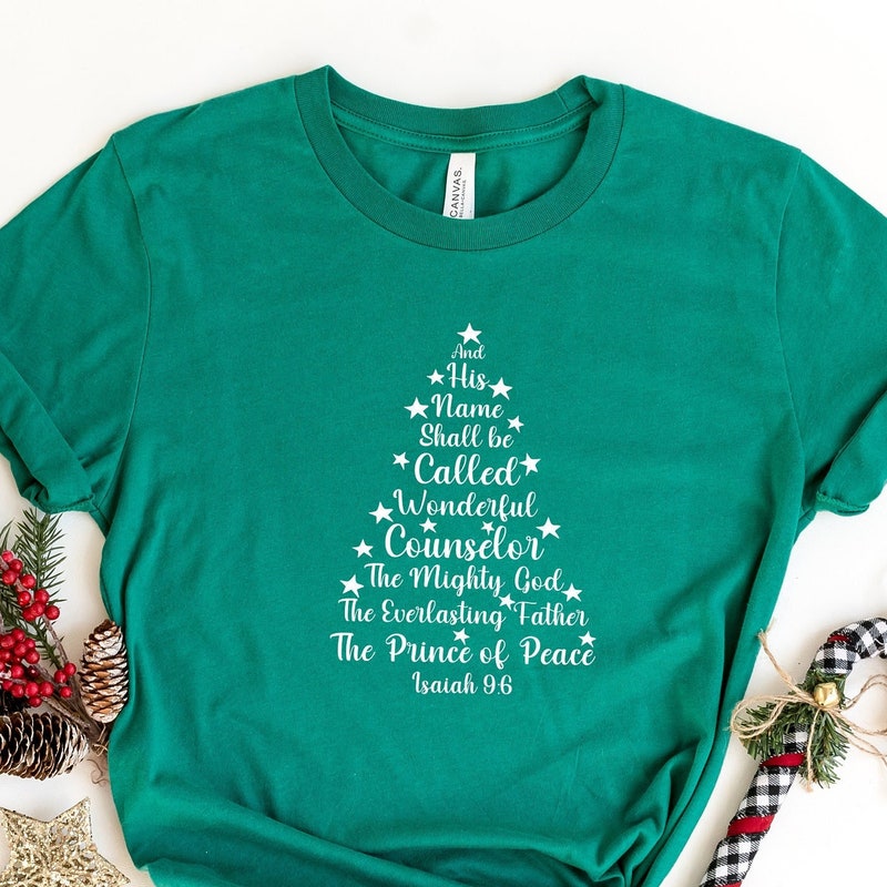 Religious Christmas Tshirt - Etsy