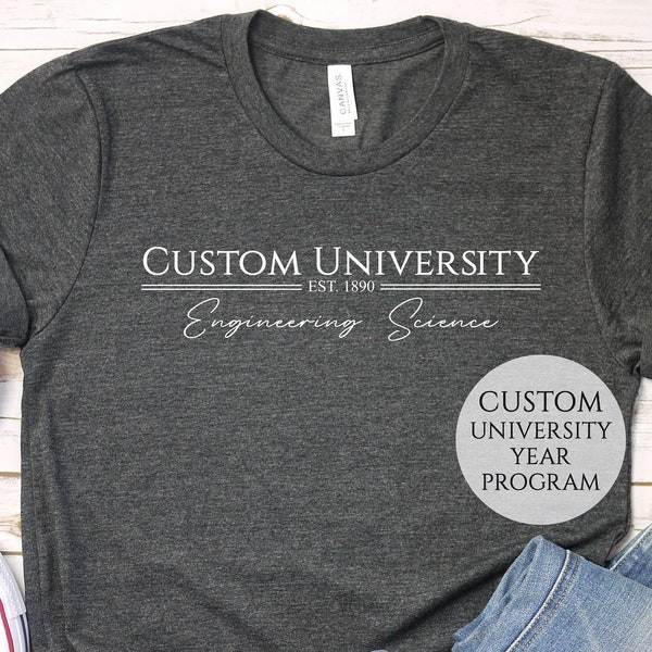 University Shirt - Etsy