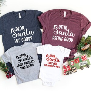 Dear Santa Shirts, Dear Santa Christmas Family Shirts, Dear Santa Group ...
