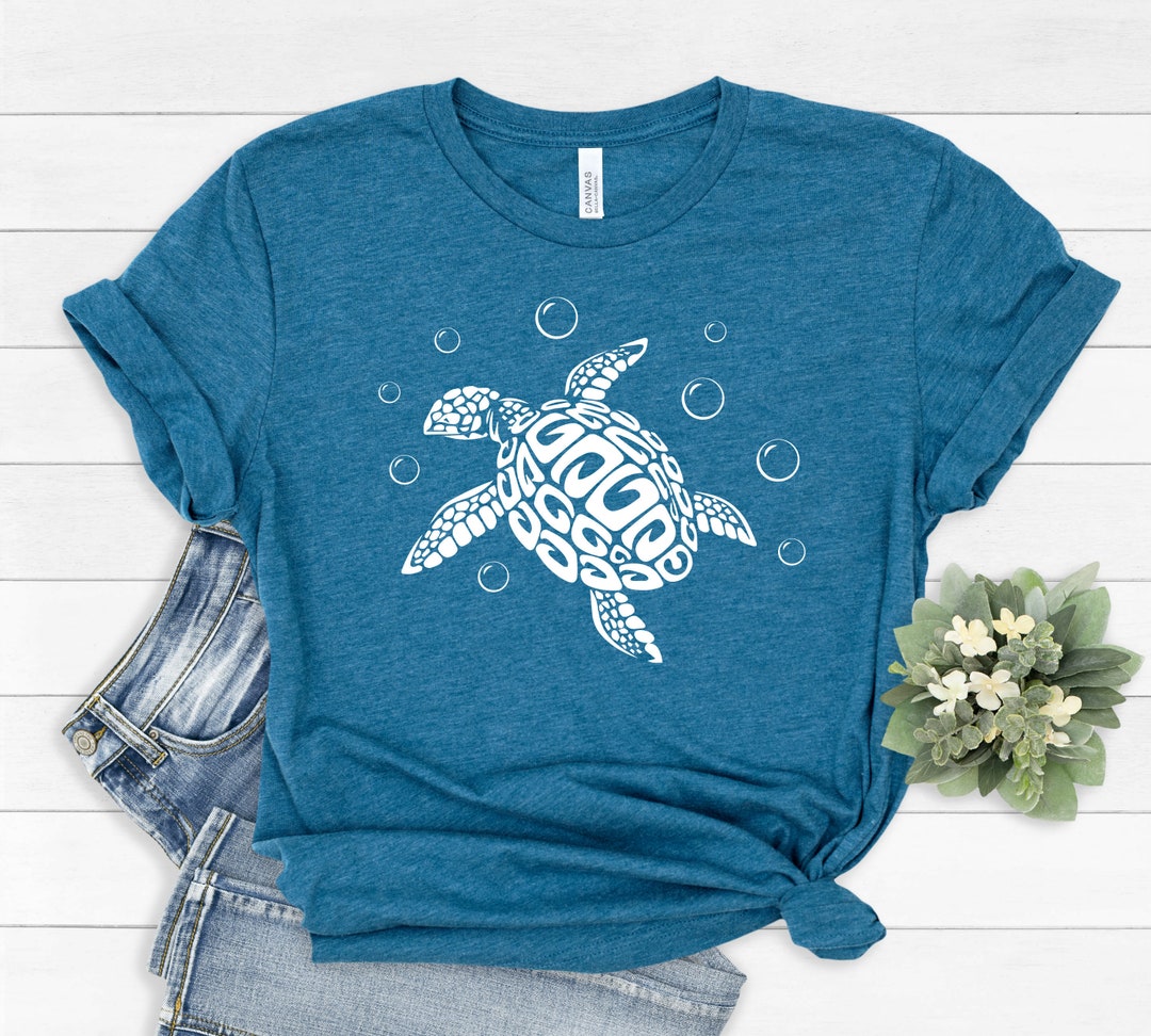 Sea Turtle Tee, Sea Turtle Shirt, Sea Turtle T Shirt, Turtle Shirts ...