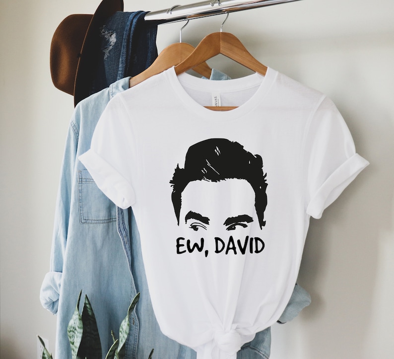 Ew David T-shirt Ew David Shirt Ew David Cursive Funny | Etsy