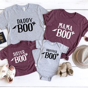 Family Ghost Boo Shirt, Halloween Family Matching Shirt, Mommy Boo ...