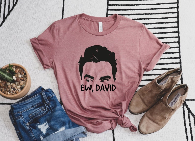 Ew David T-shirt Ew David Shirt Ew David Cursive Funny | Etsy