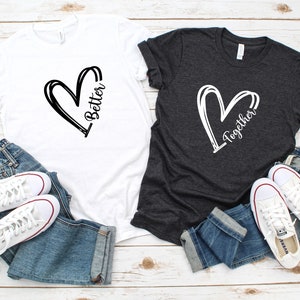 Custom Heart Line Shirt, Custom Valentine's Day, Personalized Heart ...