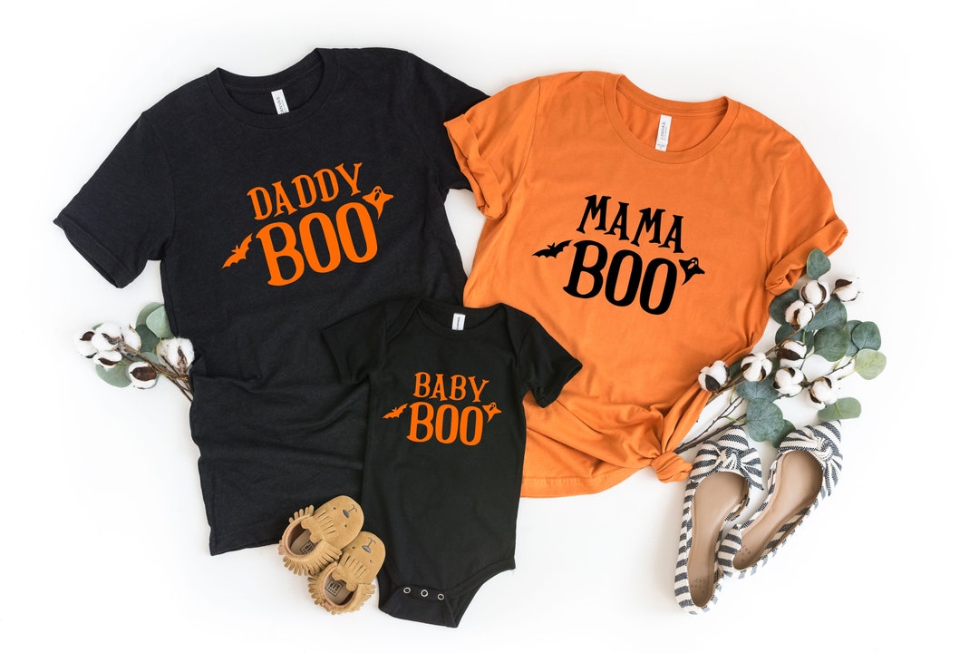 Family Ghost Boo Shirt, Halloween Family Matching Shirt, Mommy Boo ...