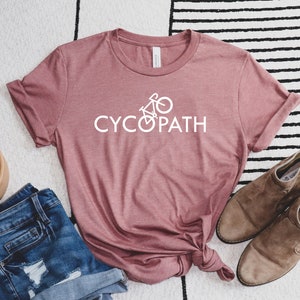 Cycopath Funny Biking T Shirt, Funny Cycling Bike Bicycle Shirt, Gift ...