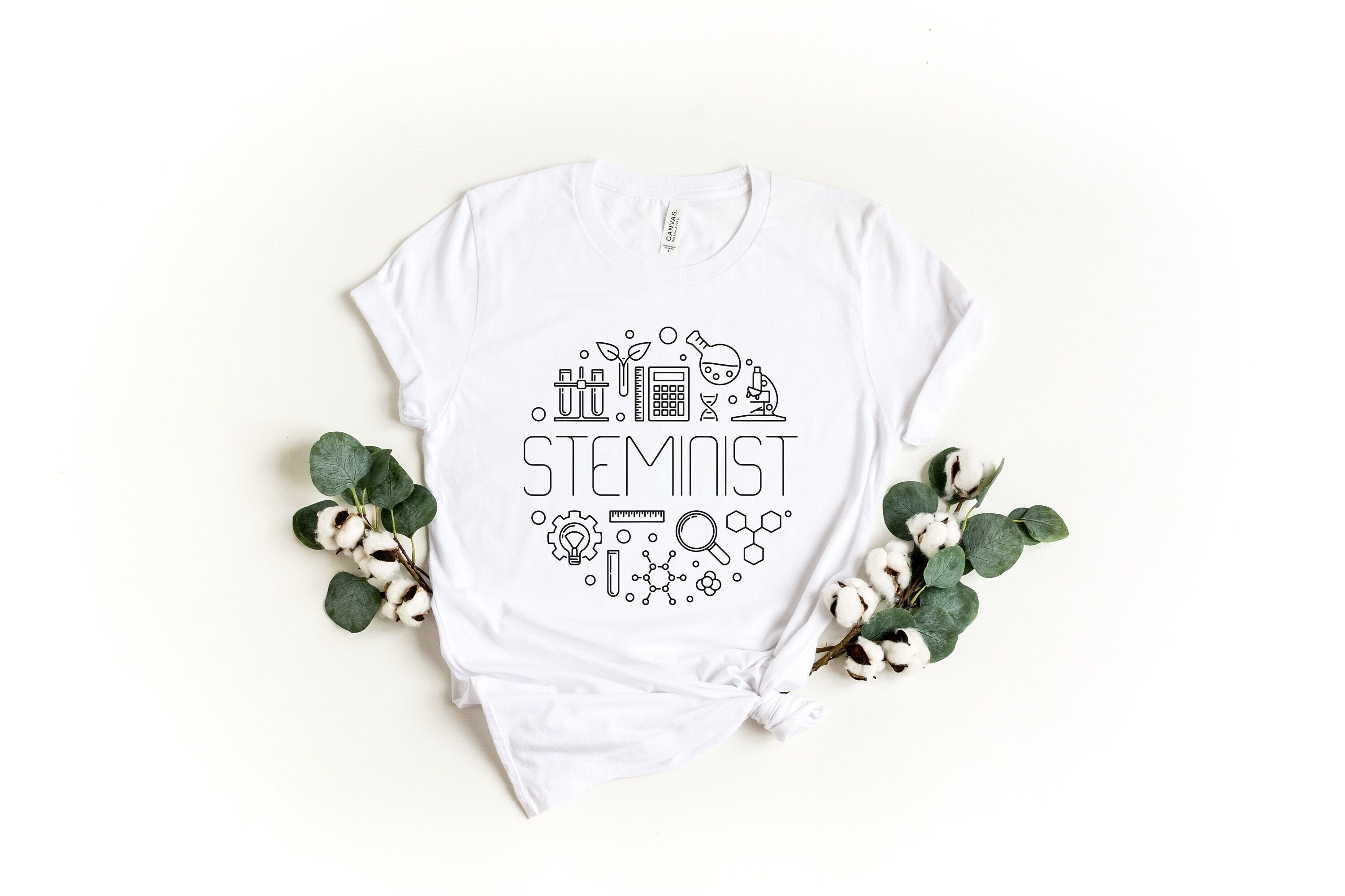 Steminist Shirt Stem Woman Shirt Science Shirt Stem Student - Etsy.de