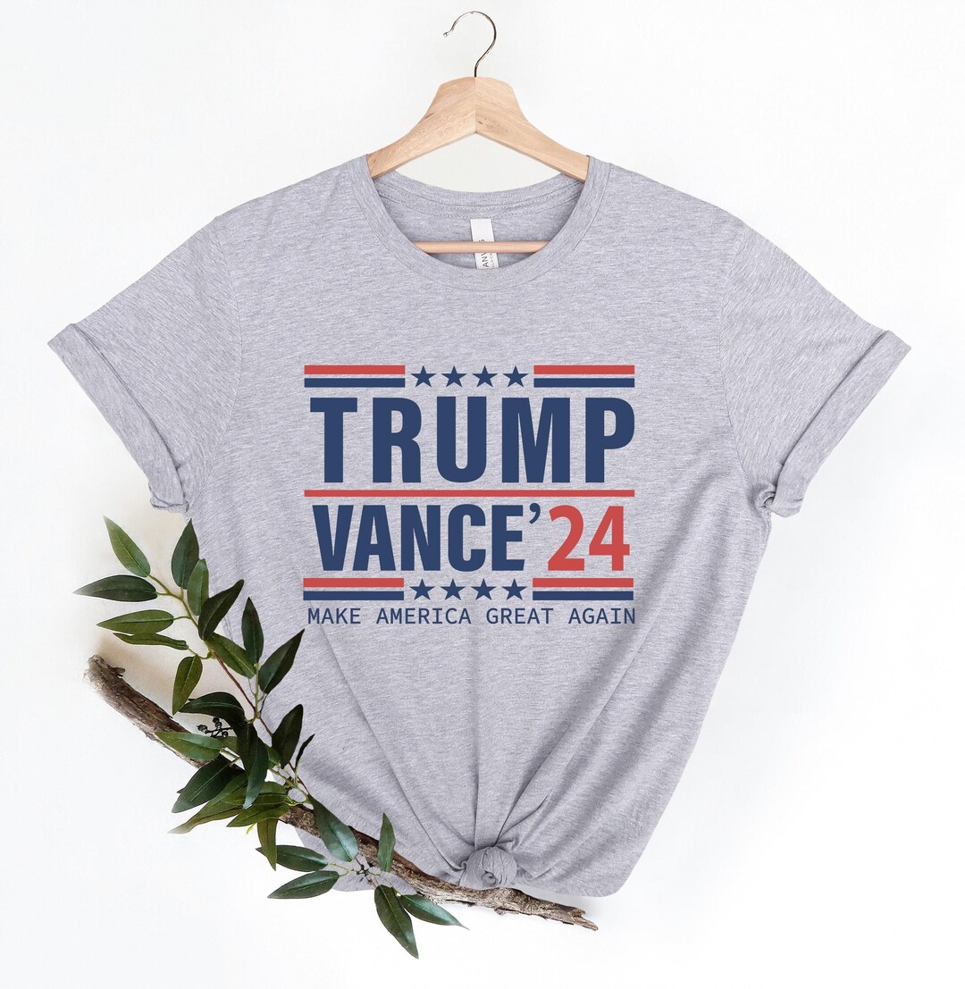Trump 2024 Vance Shirt, Trump Vance 24 Shirt, Donald Trump JD Vance ...