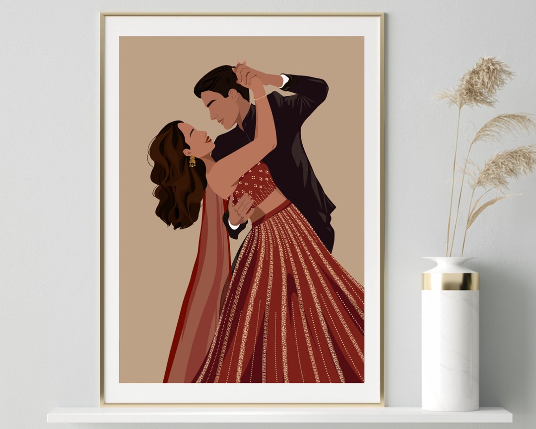 Indian Sangeet Art, Desi Art, Indian Wall Art, South Asian Art, Asian Art, South Indian Art ...