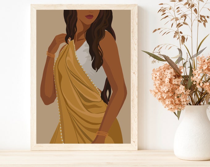 Hispanic Woman Art Latino Woman Art Mexican Art Print - Etsy