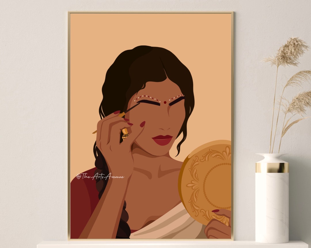 Bangladeshi Art Indian Desi Wall Art Telugu South Asian Print Tamil Art ...