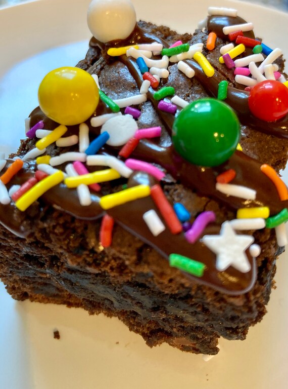 Birthday Brownie Box - Etsy