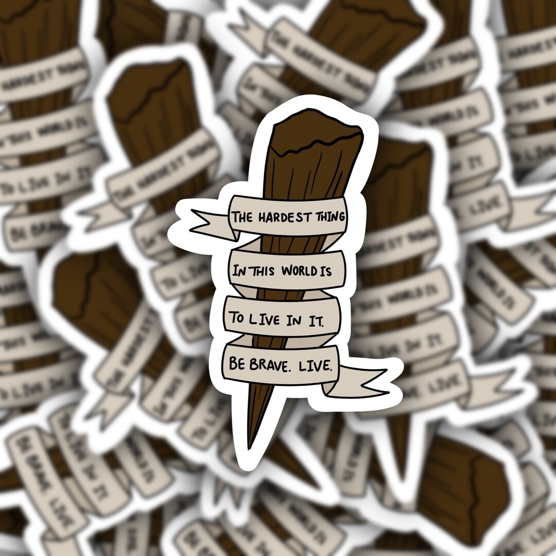 Buffy Sticker - Waterproof Vinyl Sticker - Vampire Slayer - Horror - Etsy