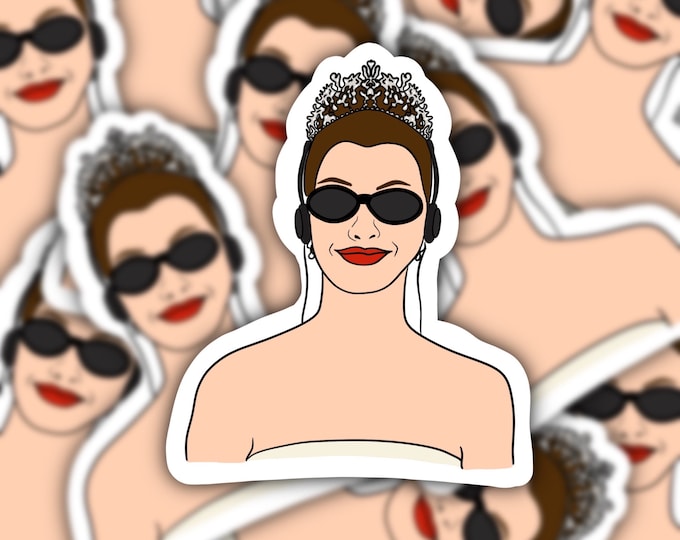 Princess Diaries Joe Quote Sticker Sparkly/glitter Waterproof ...
