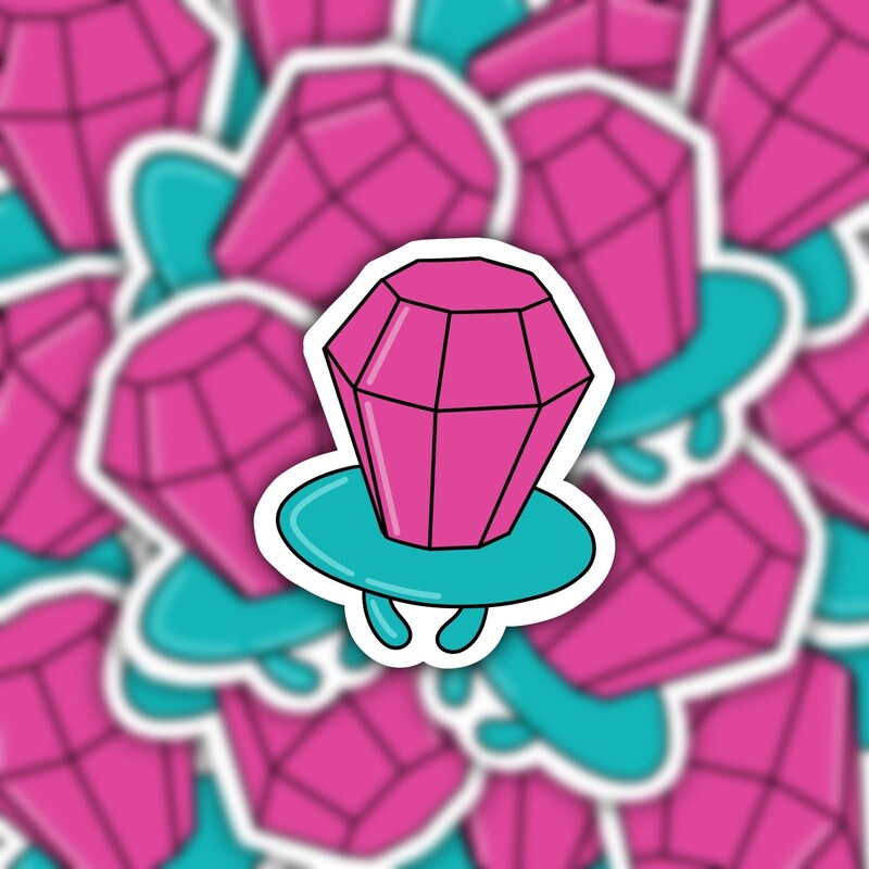 Ring Pop Tags in the Bottle - Etsy