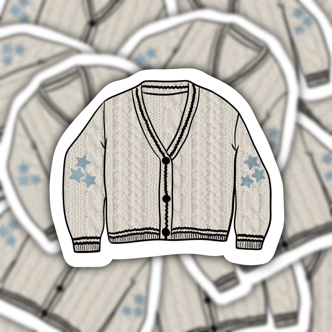 Cardigan Sticker - Swift Sticker - Waterproof Sticker - Water Bottle ...