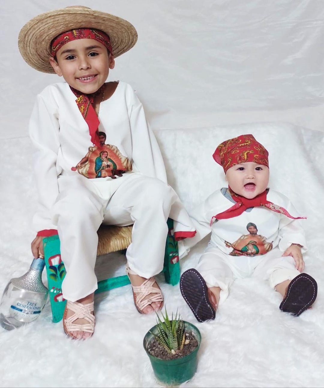 Juan Diego Outfit 5 Pieces Set/ Traje De Juan Diego Para Nino/ Juan ...