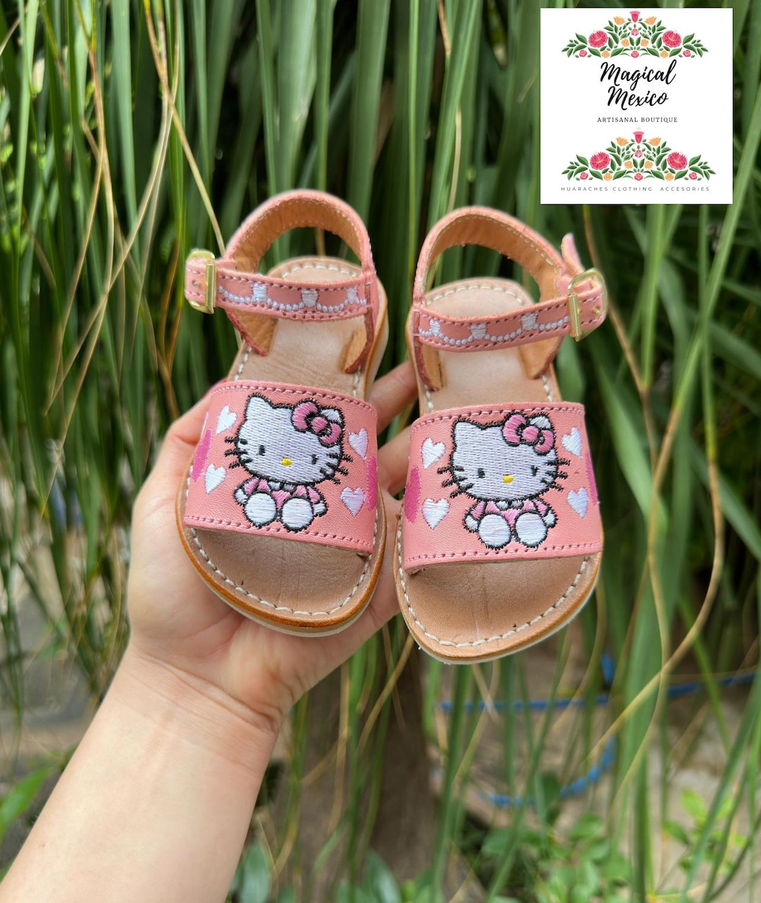 Baby-toddler Girl Huarache Sandal/ White Huarache Baby/ Mexican Sandals ...