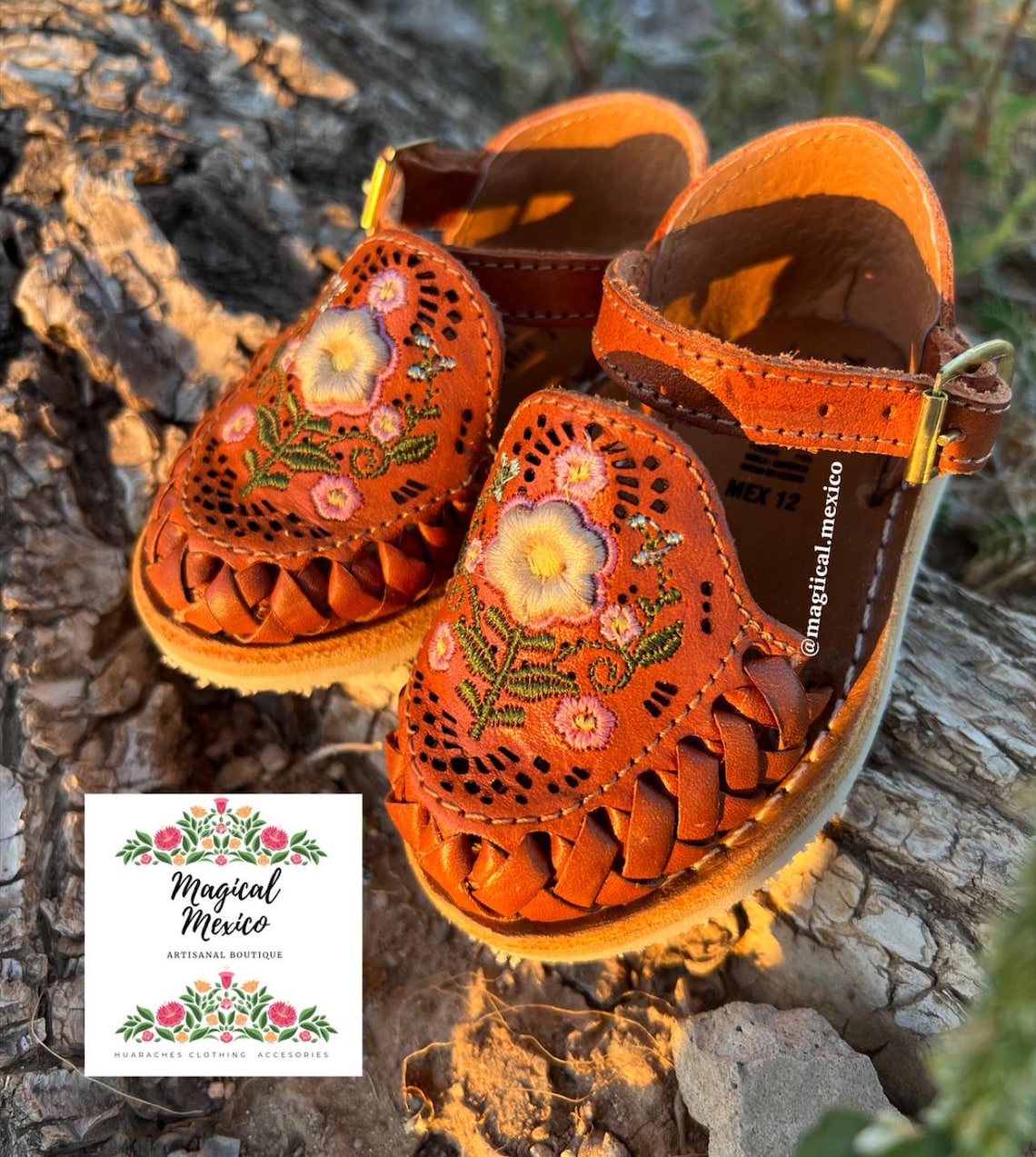 Huarache Sandal Baby Girl/ Mexican Sandals Girl/ Leather Sandals Girl ...