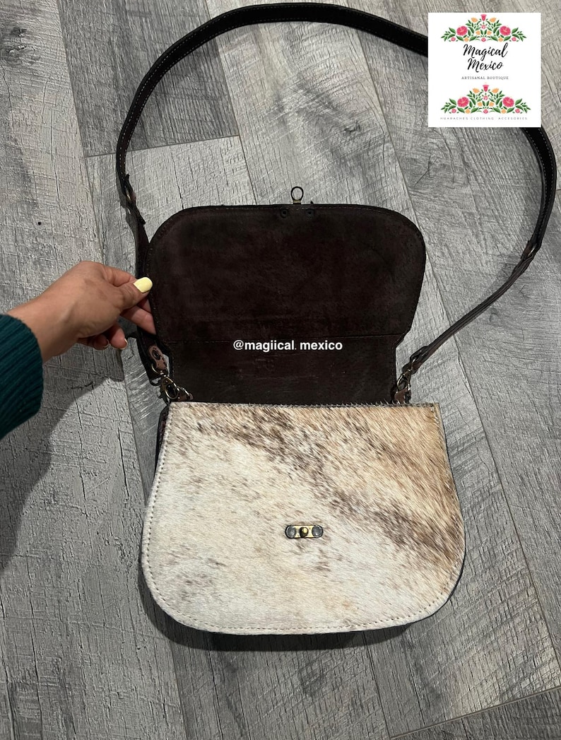 Western Cowhide Handbag/authentic Cowhide Purse/handmade Cowhide and ...