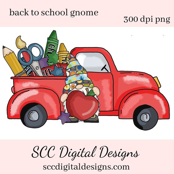 Back to School Clipart Create Kids Birthday Party Printables - Etsy