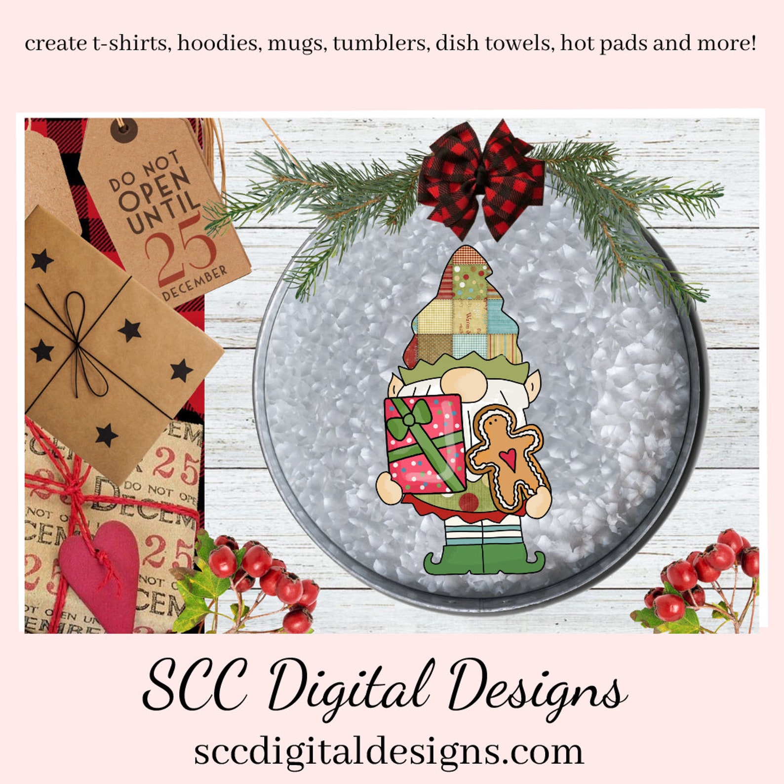 Elf Gnomes PNG, Nut Cracker, Xmas Candy, Merry Christmas, Diy Gift for ...