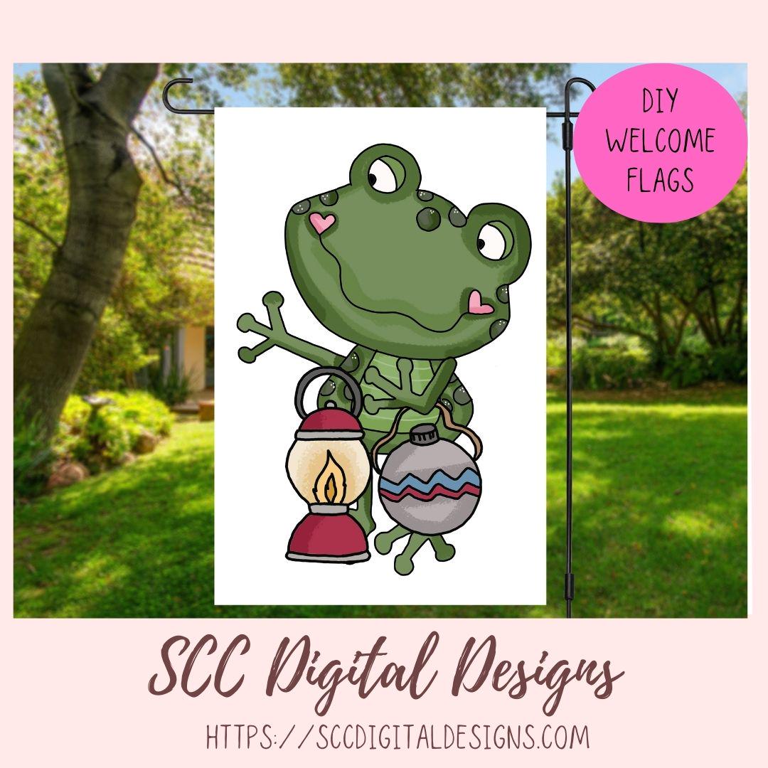 Camping PNG, Camp Life Funny Frog Clipart With Sleeping Bag, Tent ...