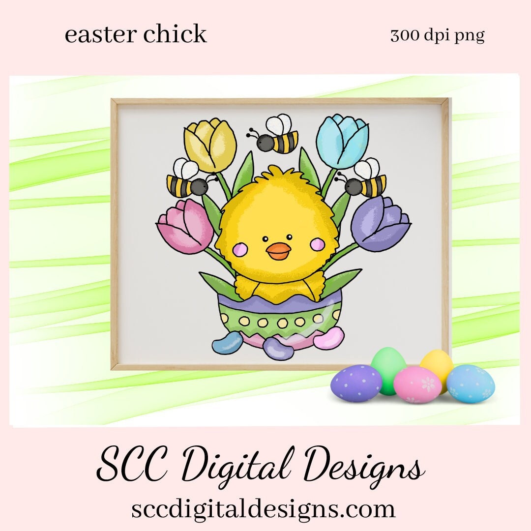 Easter Chick Clipart, Easter PNG Kids, for Stickers, Clip Art for Kids ...