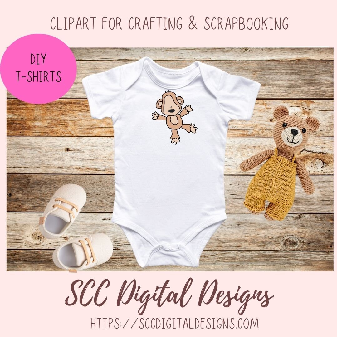 Zoo Animals PNG, Safari Digi Stamps for Kid's Coloring Pages, Lion ...