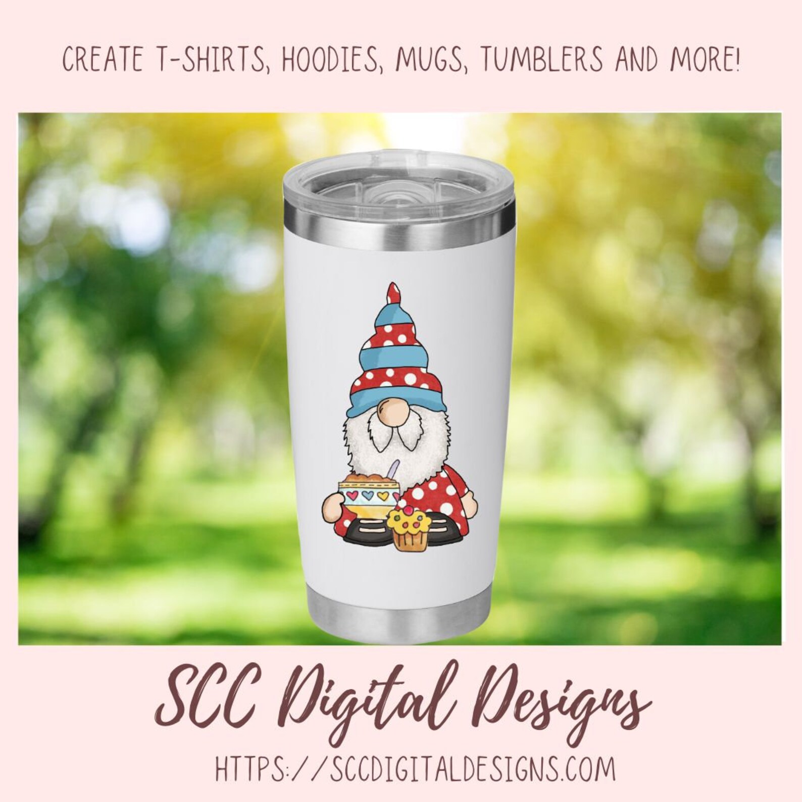Baking Gnomes Png Designs for Stickers Kitchen Mixer Decals, Kitchen ...