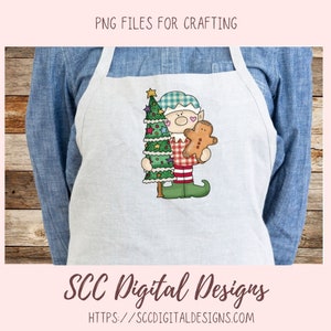 Christmas Elves Clipart, Trees Candy Gingerbread Cookie Clip Art for ...