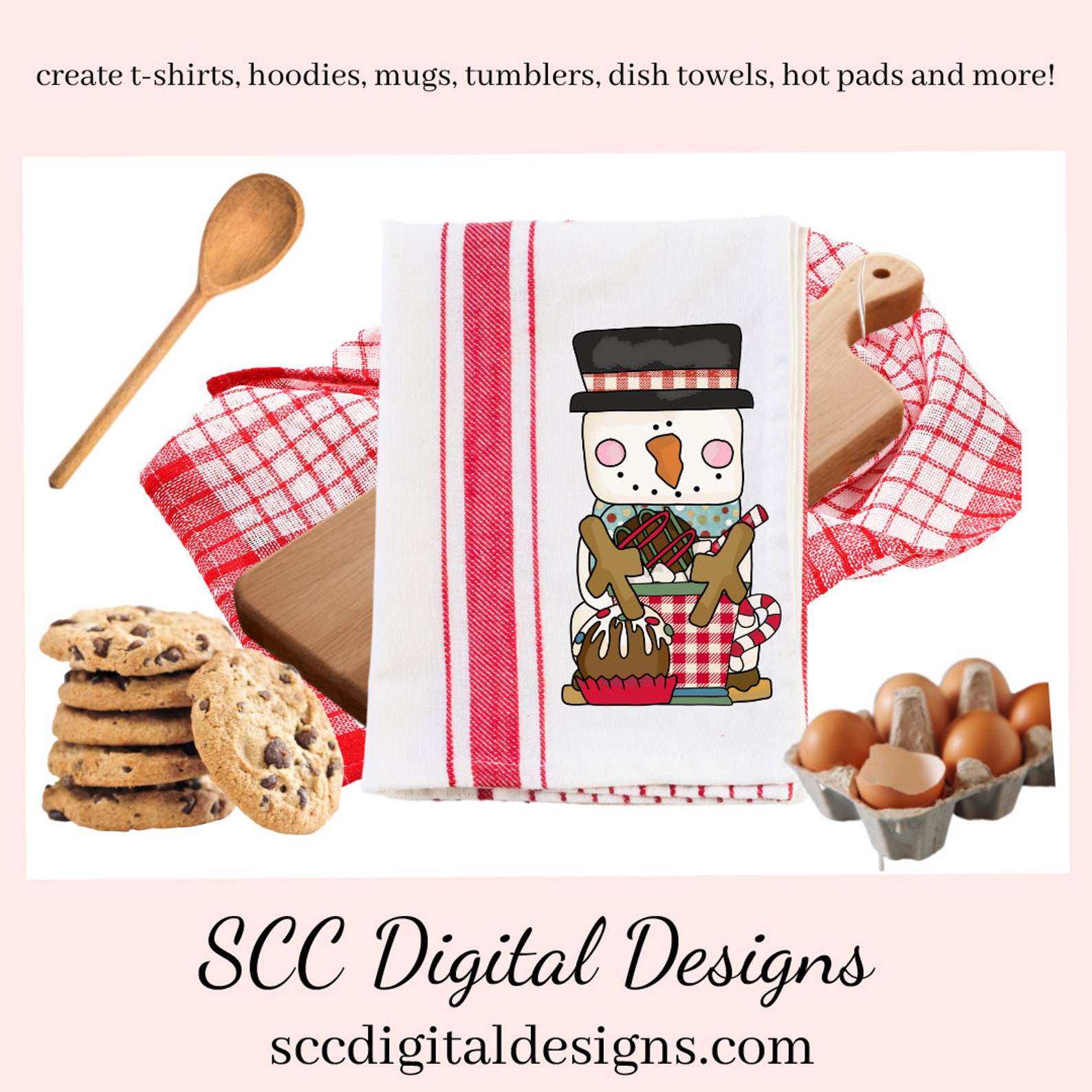 Smore Clipart, Cocoa Bombs, Chocolate Mug, Reindeer, DIY Gift for Her ...