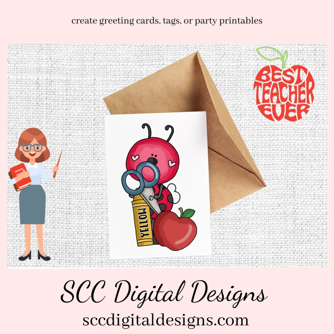 Red Bees School Days Clipart Crayons Glue Report Card - Etsy