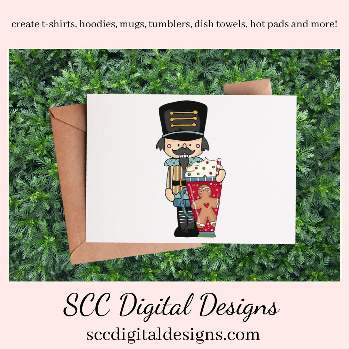 Nutcracker Christmas PNG Christmas Coffee Cocoa Mug Santa - Etsy