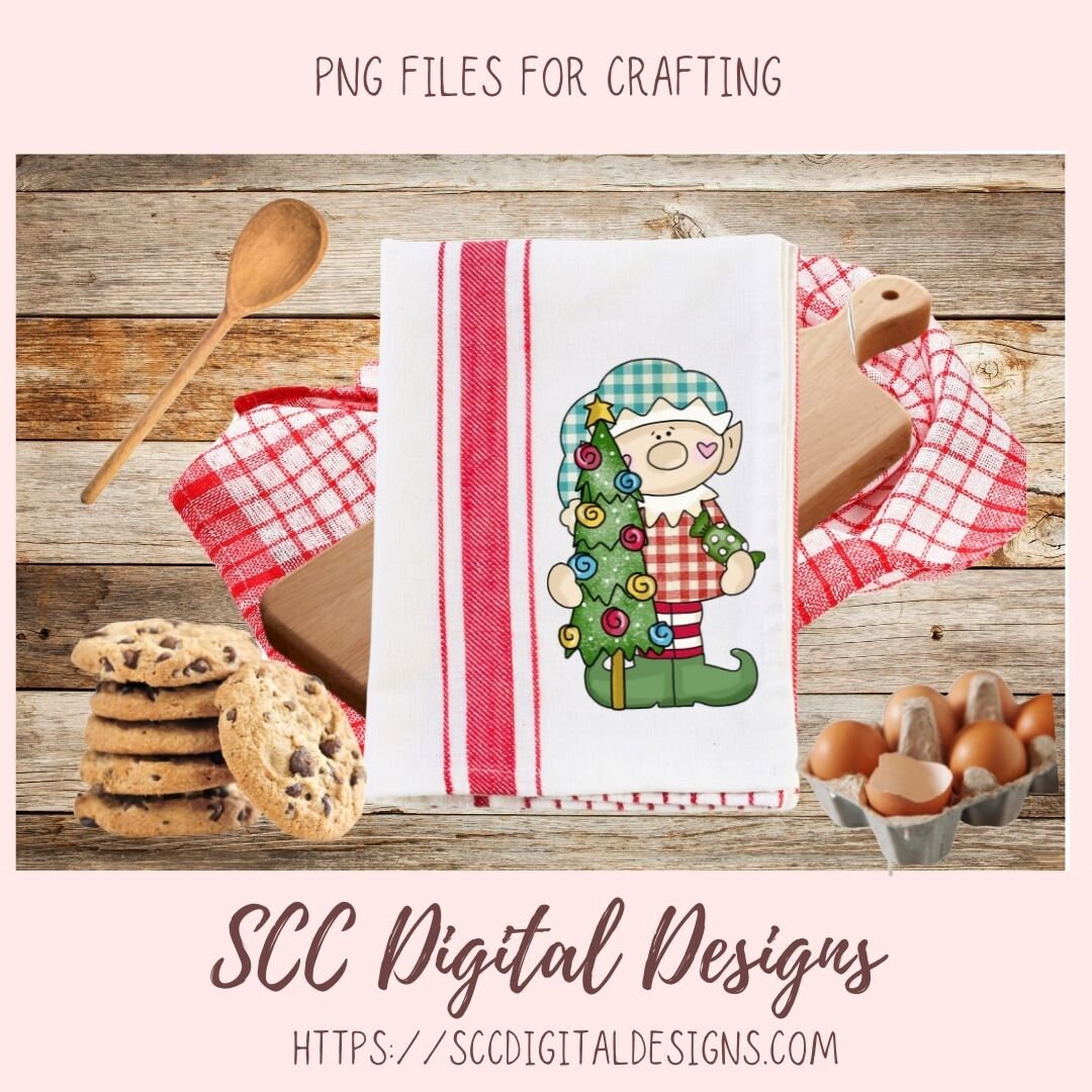 Christmas Elves Clipart, Trees Candy Gingerbread Cookie Clip Art for ...