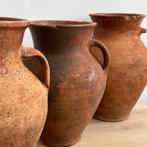 Ancient Clay Pot, Antique Clay Vessel, Rustic Ceramic Bowl, Pottery Jug ...